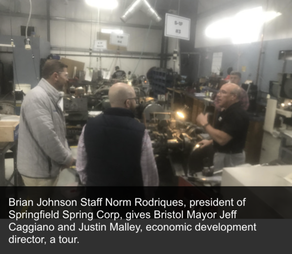 Springfield Spring Corp honored for 80 years in business, continued investment in Bristol ...